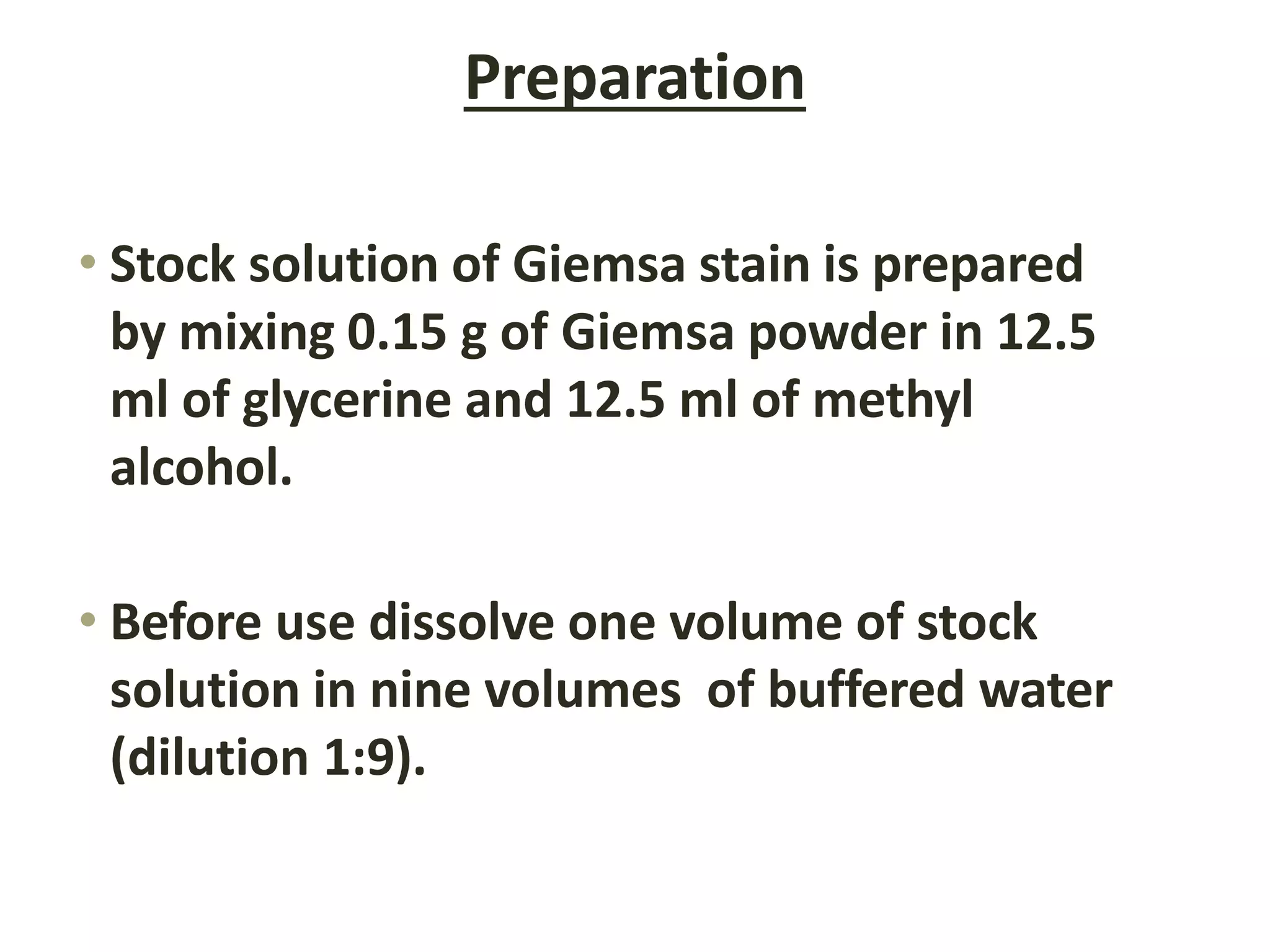 special and routine stains in haematology 1 | PPTX
