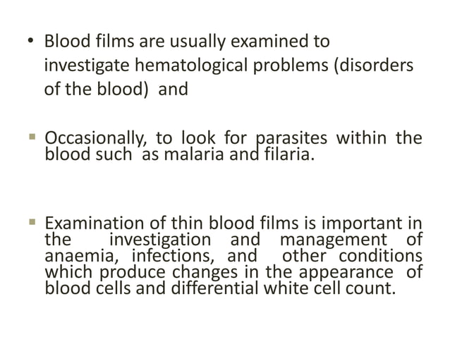 special and routine stains in haematology 1 | PPTX | Blood Disorders | Diseases and Conditions