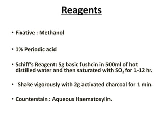 special and routine stains in haematology 1 | PPTX
