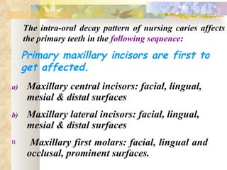 nursing-caries-pedo | PPT