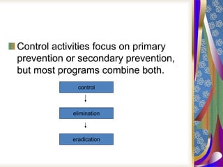 CONCEPTS OF PREVENTION AND CONTROL | PPT