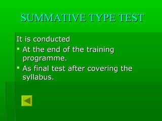 language testing and evaluation | PPT