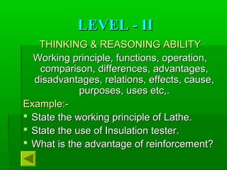 language testing and evaluation | PPT