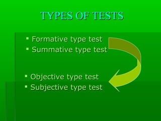 language testing and evaluation | PPT