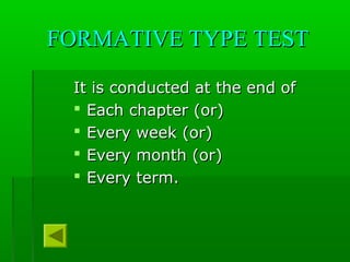 language testing and evaluation | PPT