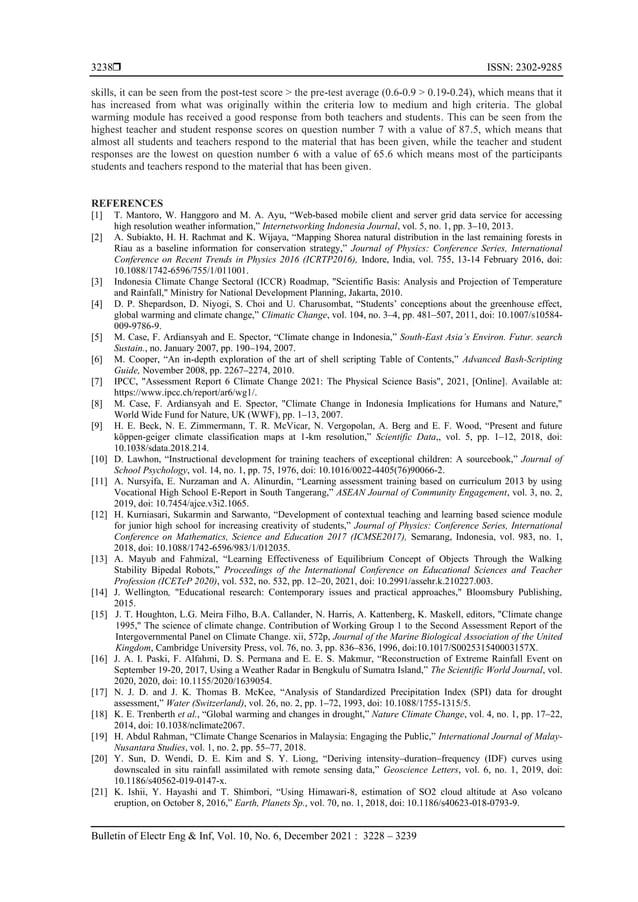 Modeling Climate Phenomenon With Software Grids Analysis And Display System In The Development