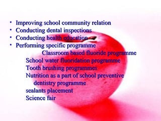 school-dental-health-programme-pedo | PPT