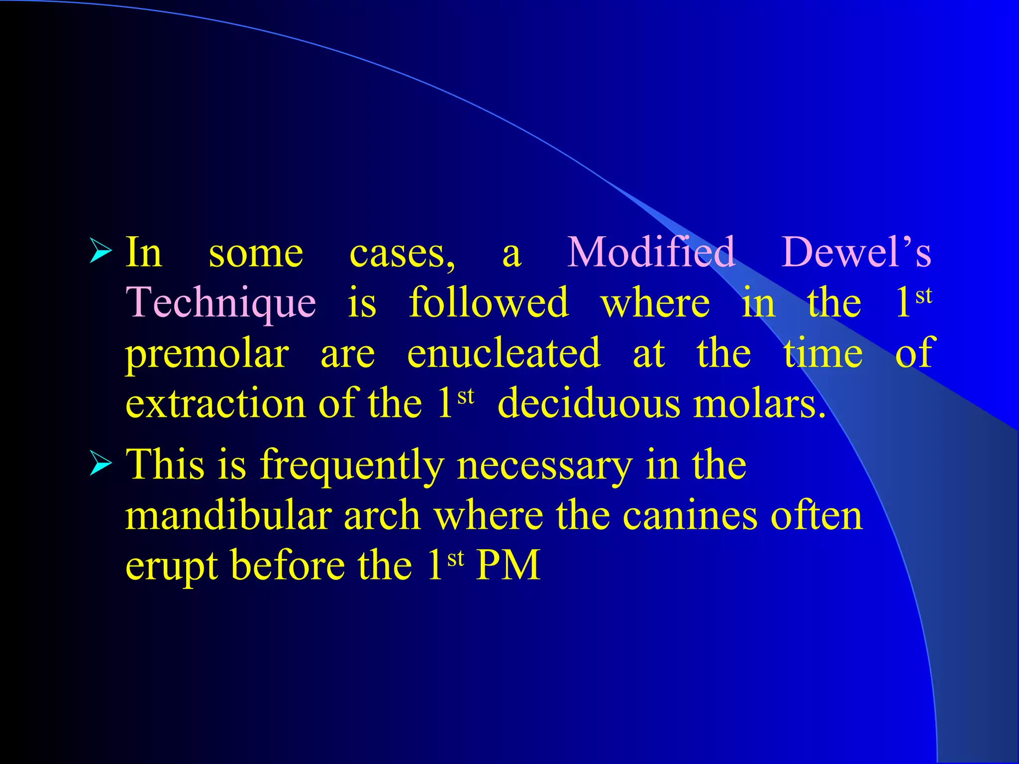 serial extraction | PPT | Dental Health | Diseases and Conditions