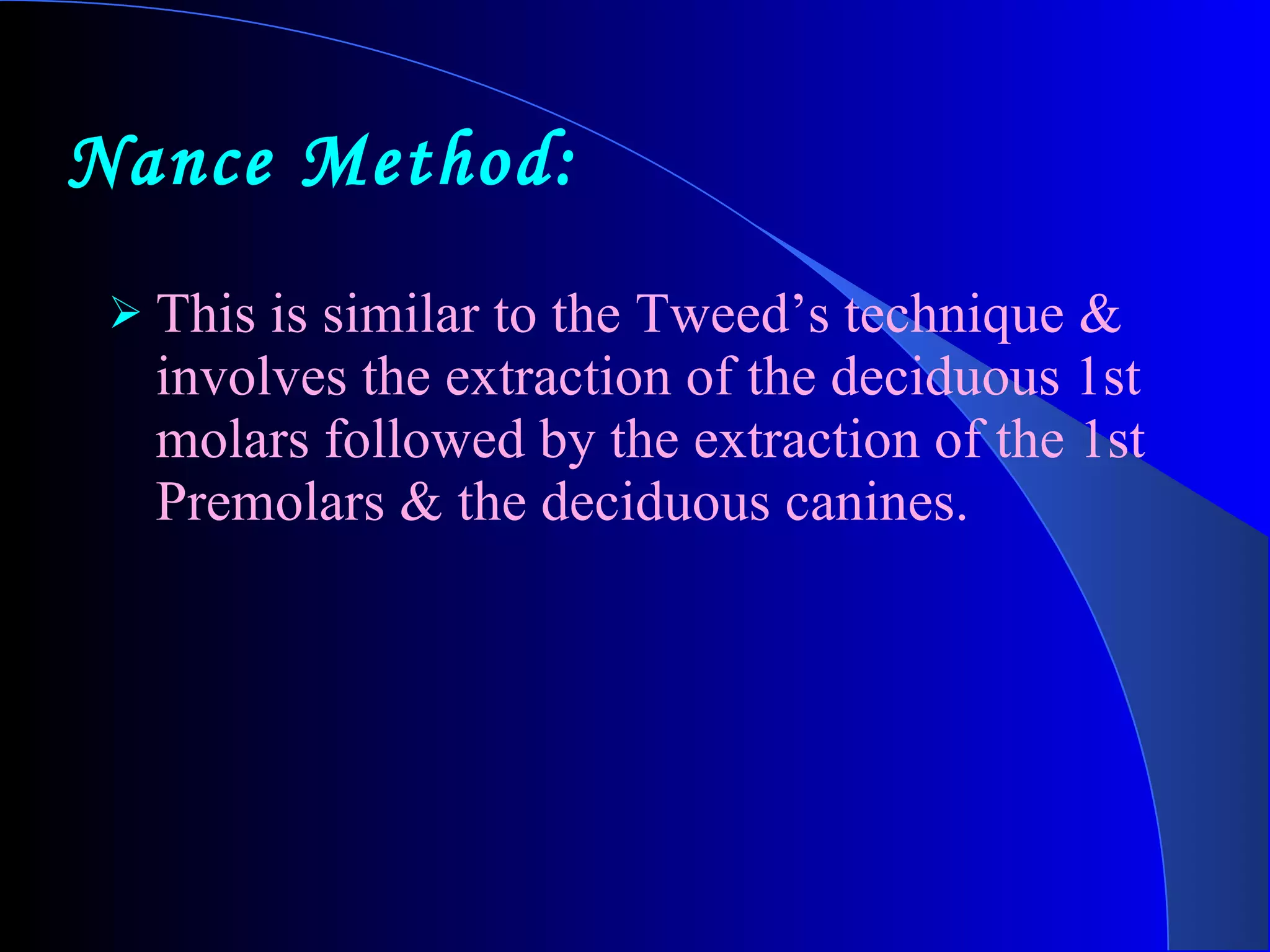 serial extraction | PPT