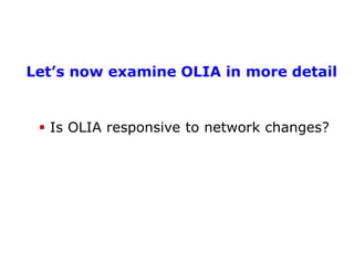 Balia (Balanced linked adaptation) A new MPTCP congestion control algorithm | PPT