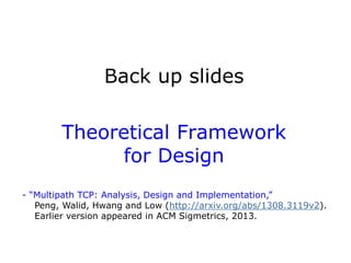 Balia (Balanced linked adaptation) A new MPTCP congestion control algorithm | PPT