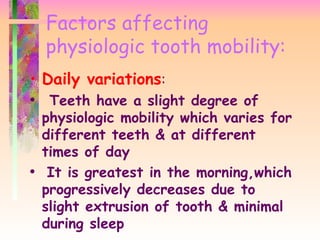 tooth-mobility-pedo | PPT