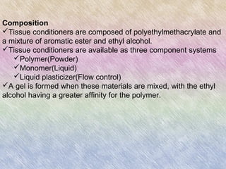 Tissue-conditioners | PDF