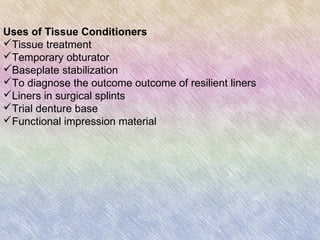 Tissue-conditioners | PDF