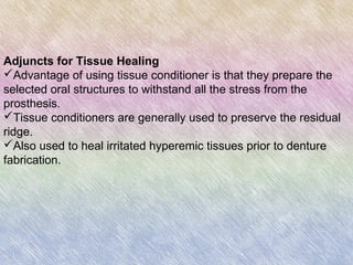 Tissue-conditioners | PDF