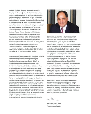 GARANTİ KOZA KİMDİR | PDF