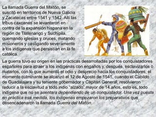 Resistencias Indigenas ante la Conquista | PPTX