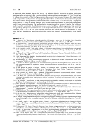 Genome feature optimization and coronary artery disease prediction using cuckoo search | PDF