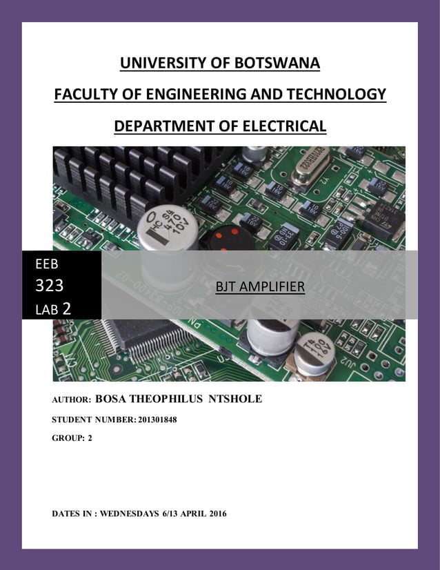 Analogue Electronics | PDF