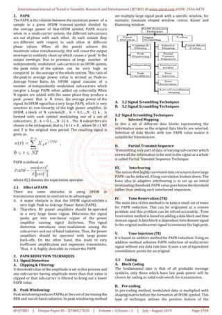 PAPR Reduction in OFDM using New Hybrid Techniques | PDF | Computer Networking | Computing