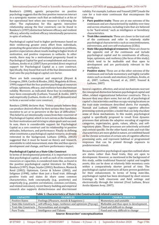 The Impact of Psychological Capital on Teaching Effectiveness in the ...