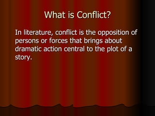 Literature Conflict | PPT