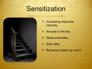 324 02 part 3 elicited behavior, habituation, sensitization | PPT