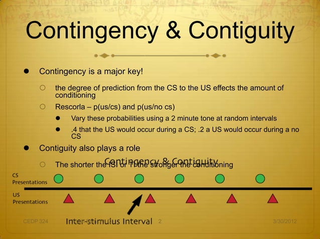 324 03 part 3.1 classical conditioning mechanisms | PPT