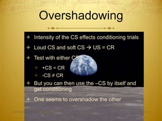 324 03 part 3.1 classical conditioning mechanisms | PPTX | Science