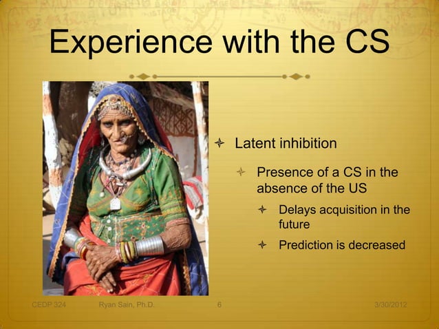 324 03 part 3.1 classical conditioning mechanisms | PPT