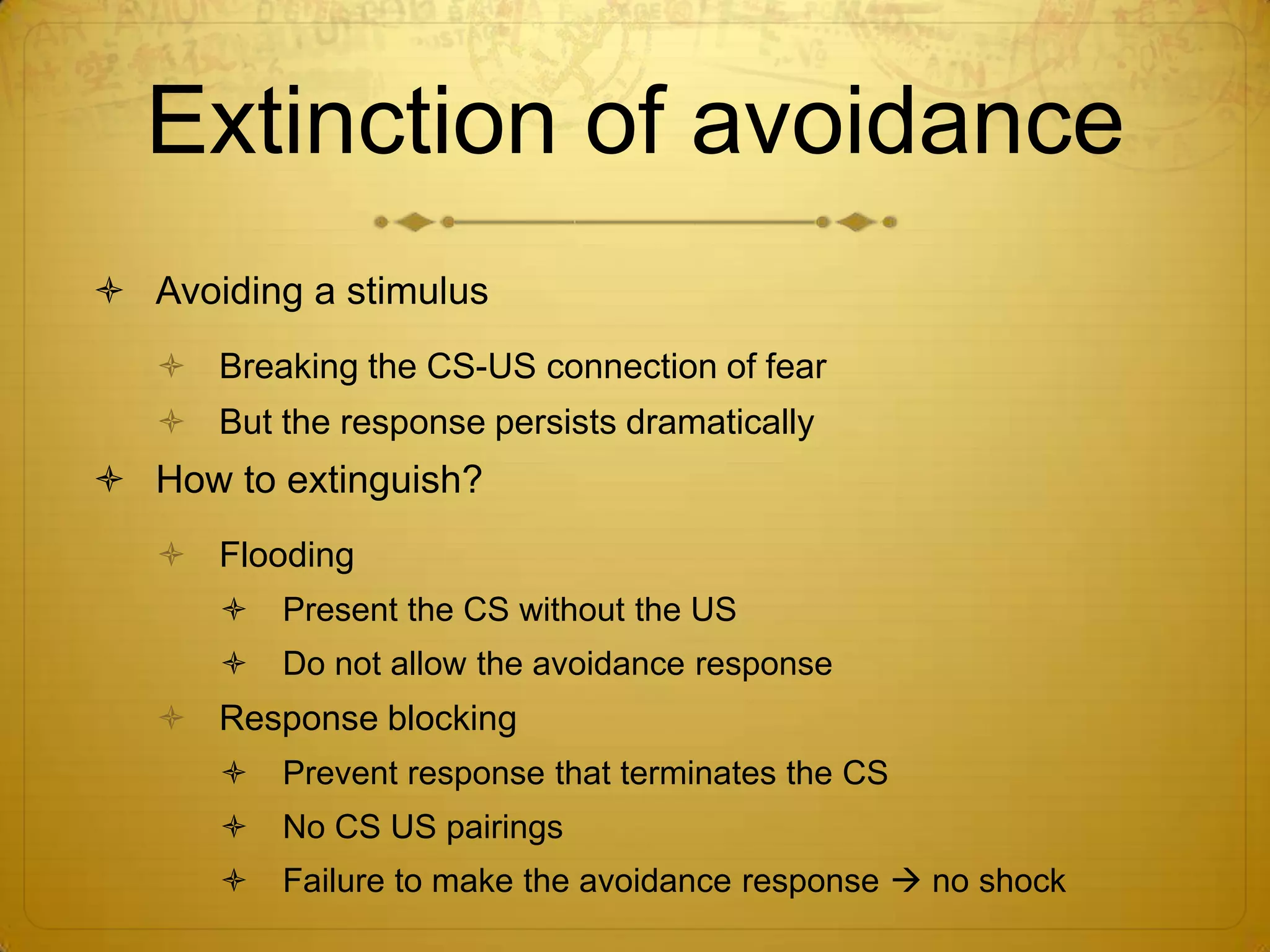 324 09 avoidance | PPTX | Biological Sciences | Science