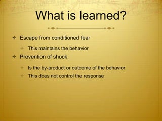 324 09 avoidance | PPTX | Biological Sciences | Science