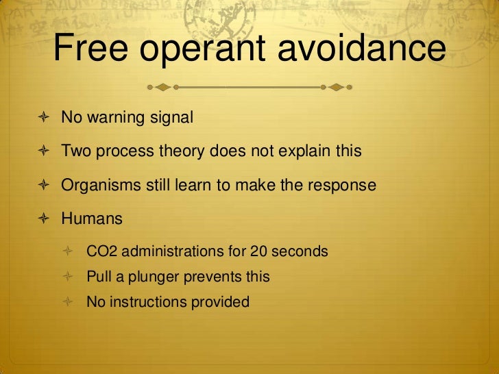 324 09 Avoidance