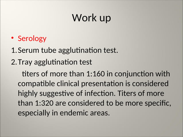 Brucellosis is a zoonosis caused by igestion | PPT | Free Download