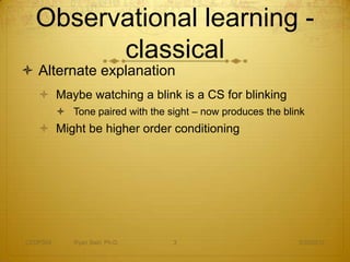 324 10 observational learning | PPTX | Reptiles | Pets