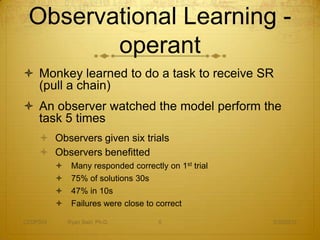 324 10 observational learning | PPTX | Reptiles | Pets
