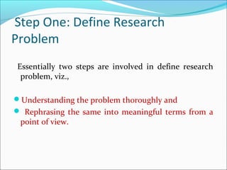 Research Process | PPT