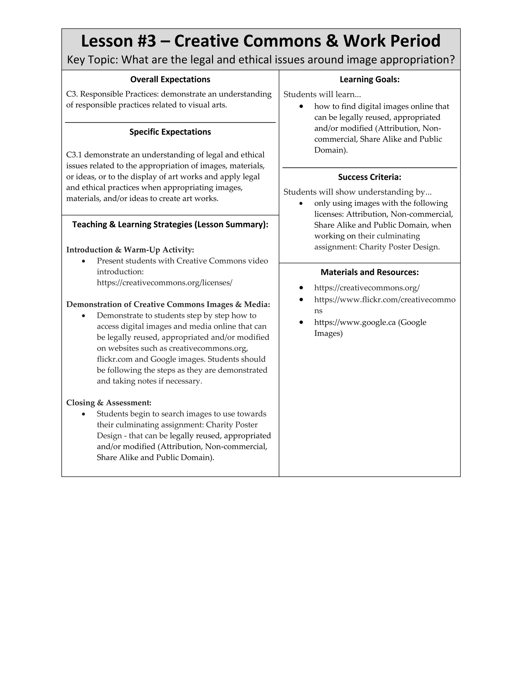 AWD3M1_Poster_Design_Lessons | PPT | Free Download