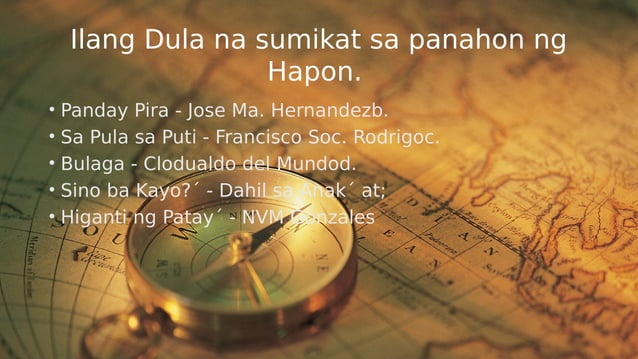Ang-Wikang-Filipino-Sa-Panahon-Ng-Hapon. | PDF