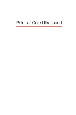 Point of Care Ultrasound 2nd Edition Nilam Soni | PDF