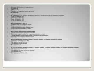 Compass JAA QUESTIONS | PPT