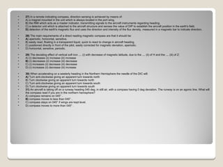 Compass JAA QUESTIONS | PPT