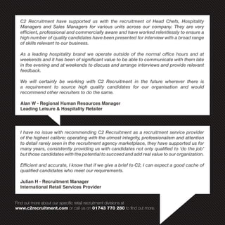 C2 Retail Recruitment Brochure 2016 | PDF