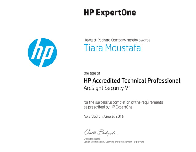 HP ATP - ArcSight Security V1 | PPT