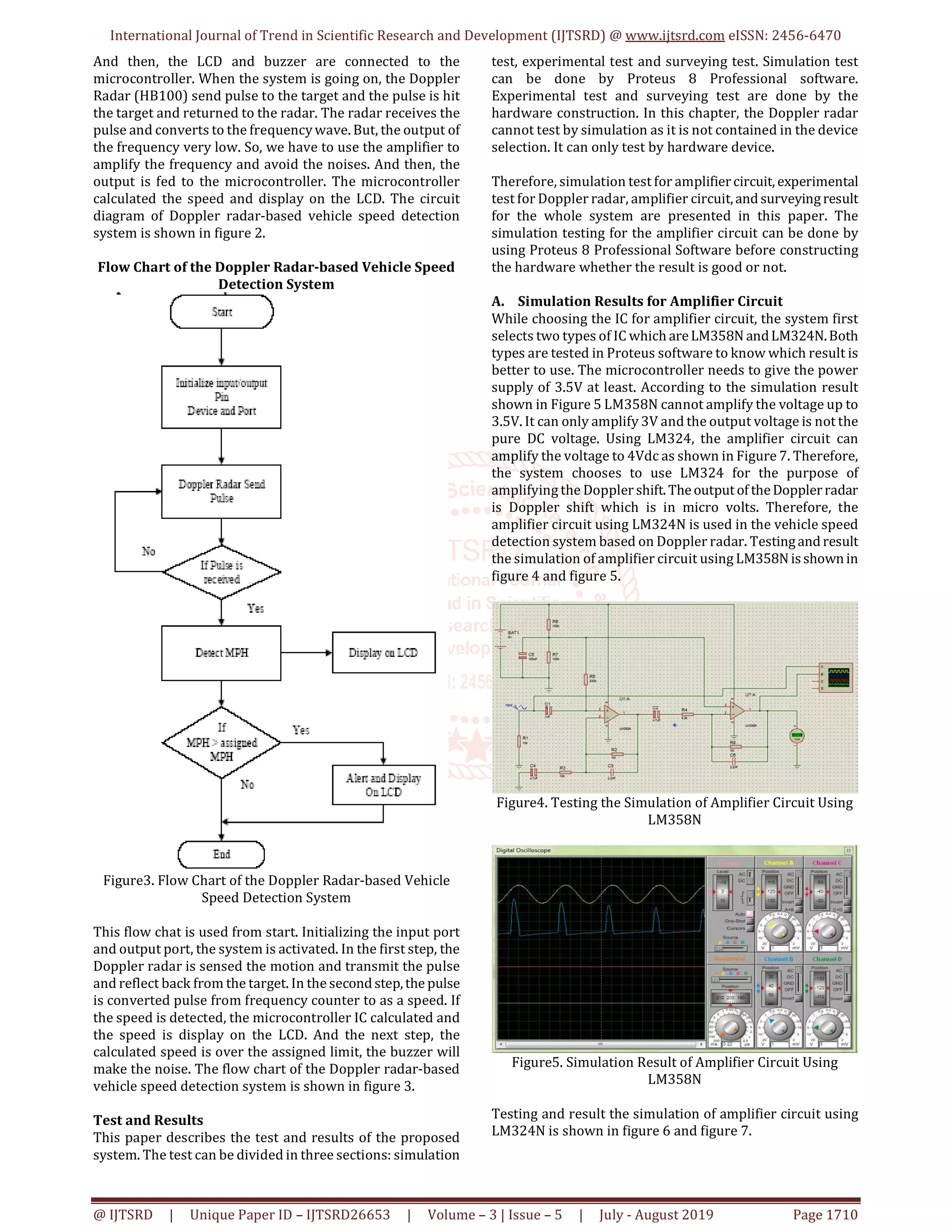 Implementation of Doppler Radar Based Vehicle Speed Detection System | PDF