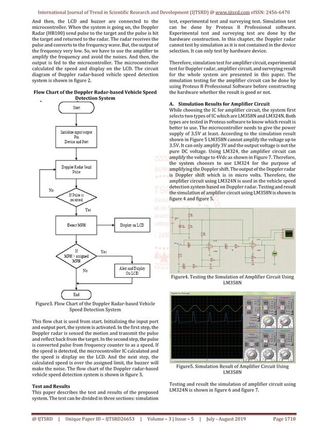 Implementation of Doppler Radar Based Vehicle Speed Detection System | PDF