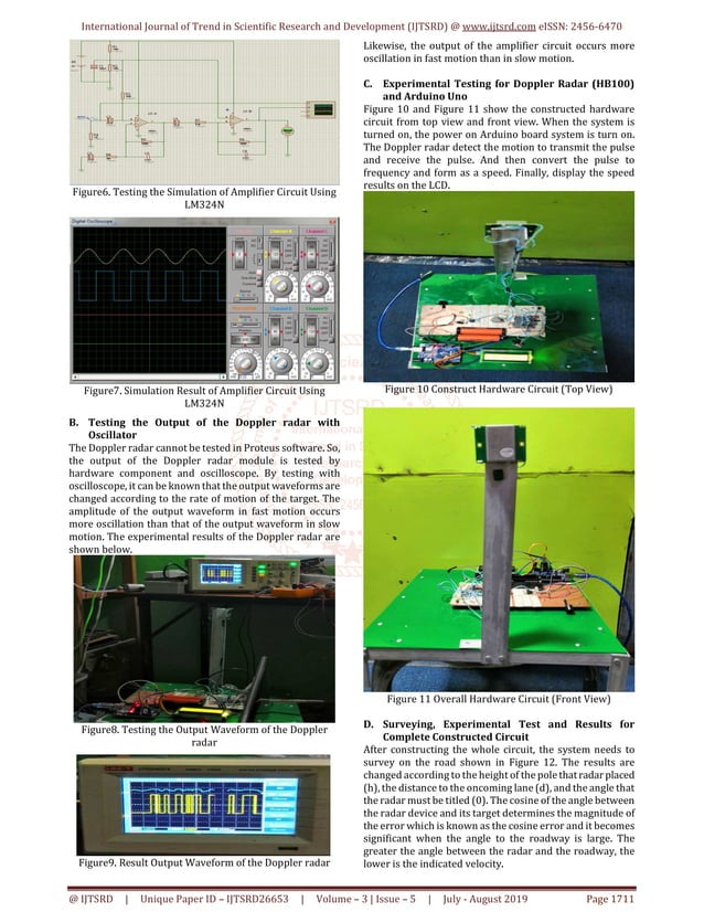 Implementation Of Doppler Radar Based Vehicle Speed Detection System Pdf