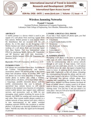 Wireless Jamming Networks | PDF