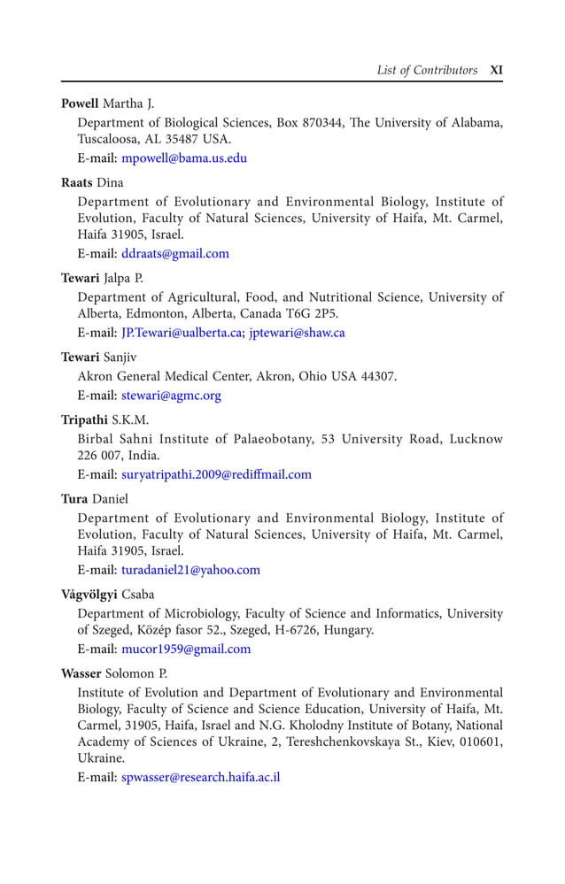 Systematics and evolution of fungi 1st ed Edition J K Misra | PDF