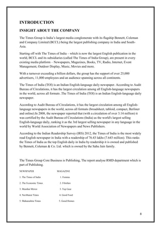 REPORT ON RMD- panel report | PDF